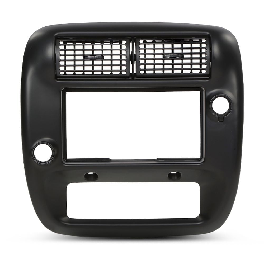 Center Dashboard Radio Panel AC Heater Vent Trim Black Fit for Ford ...