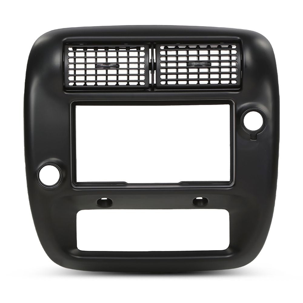 PIT66 Center Dashboard Radio Panel AC Heater Vent Trim Black Fit for ...