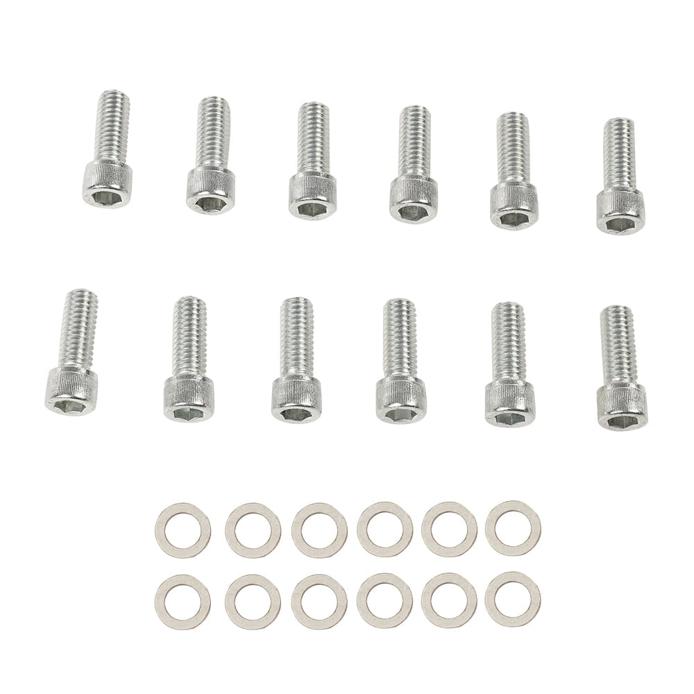 PIT66 Chevy Intake Manifold Bolts Stainless Steel Kit, Fit for 1955 ...