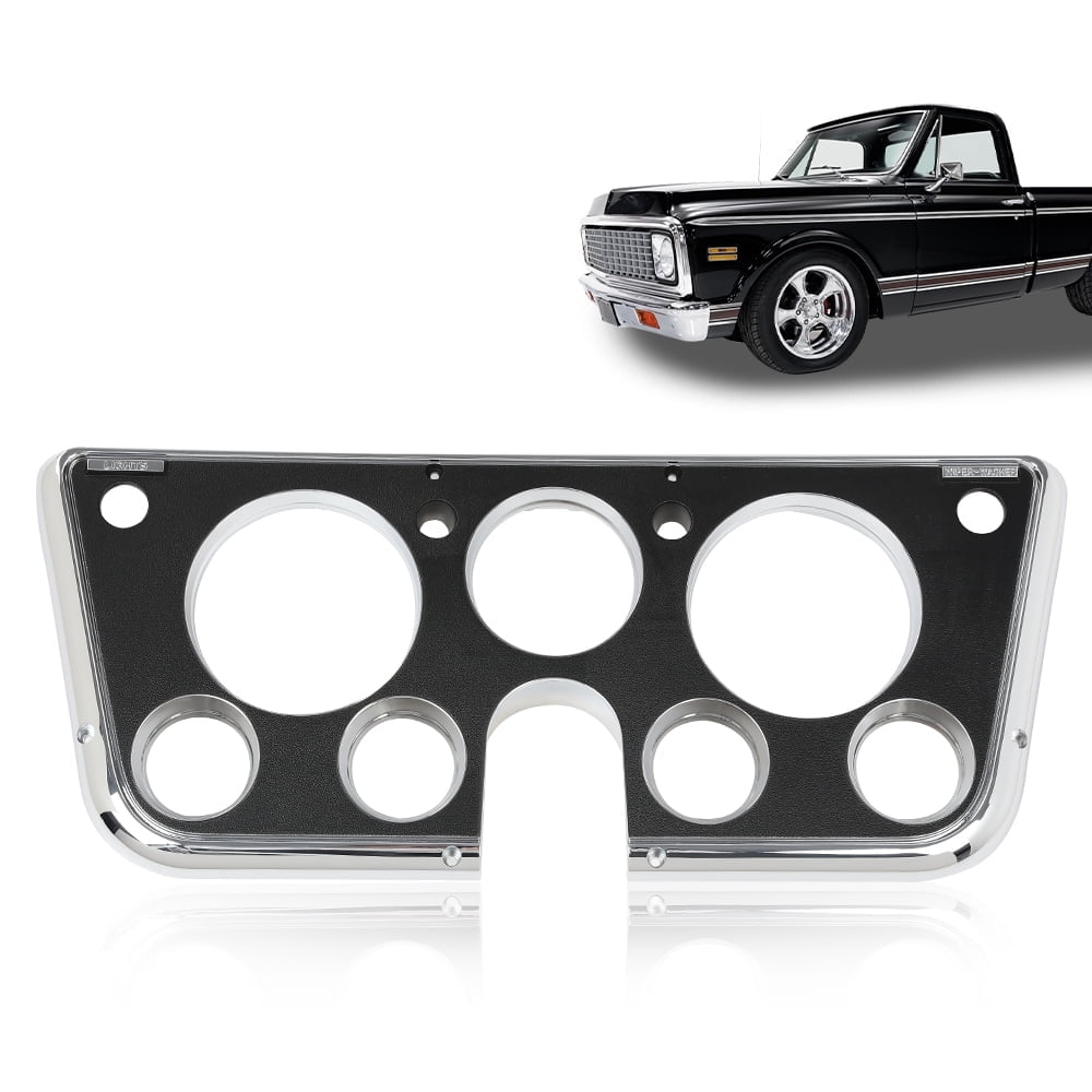 PIT66 Dash Bezel 7 Hole Cover Dashboard Cover Fit for Chevy C10 Truck ...