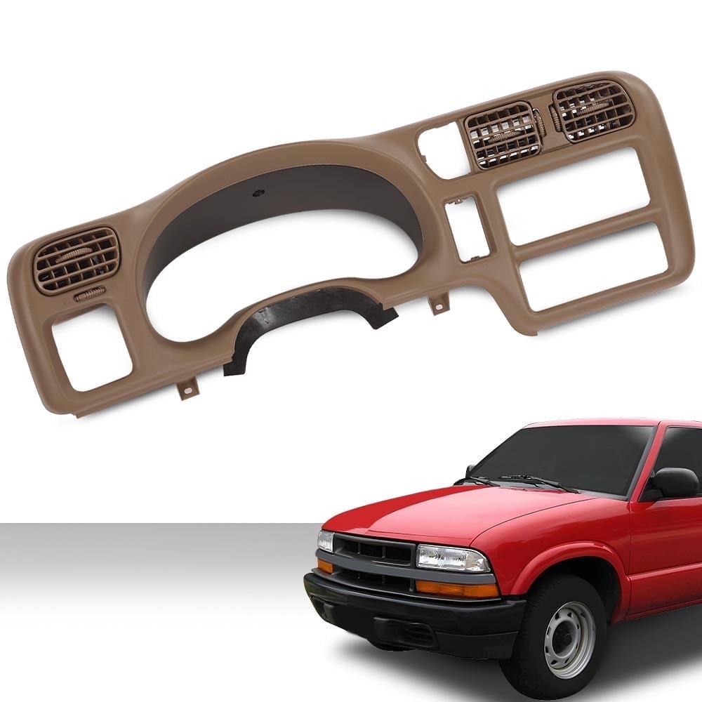 PIT66 Dash Bezel Trim Cover Fit For 98-04 S10 Jimmy Sonoma Cluster ...