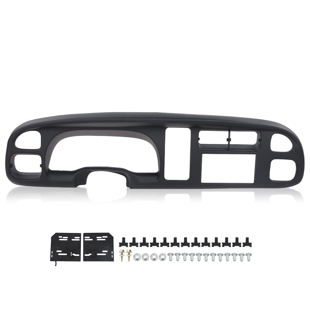 PIT66 Dash Cover Fit for 1998-2002 Dodge Ram 1500 2500 3500 Double Din ...