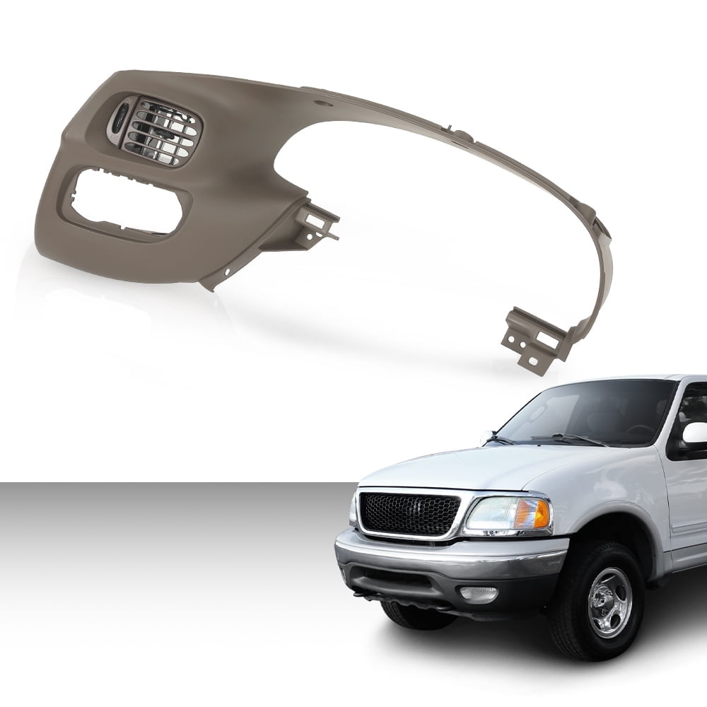 PIT66 Dash Gauge Front Upper Instrument Cluster Bezel Trim Panel w/ 1 ...