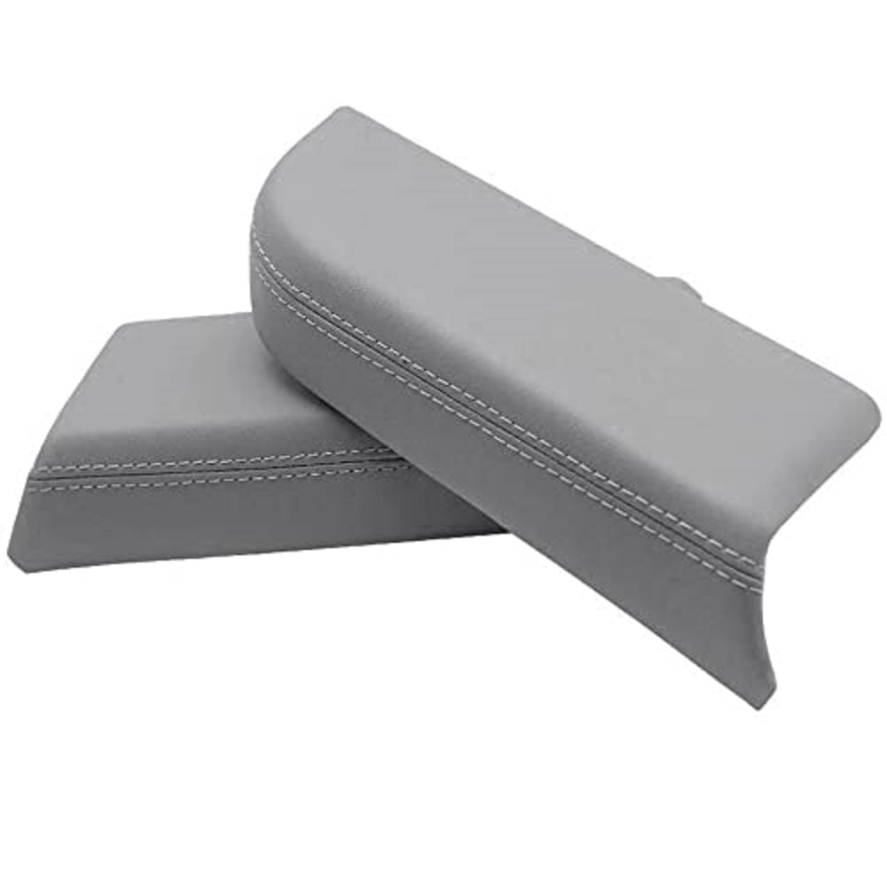 PIT66 PU Leather Front Door Panel Armrest Trim, Compatible with 09-15 ...