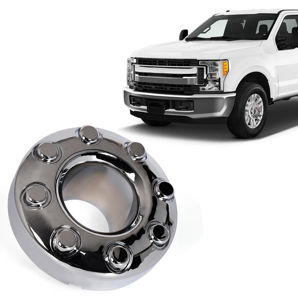 PIT66 Dually Front 4x4 Open Chrome Wheel Center Hub Cap Fit For Ford F350 2005-18 - Walmart.com