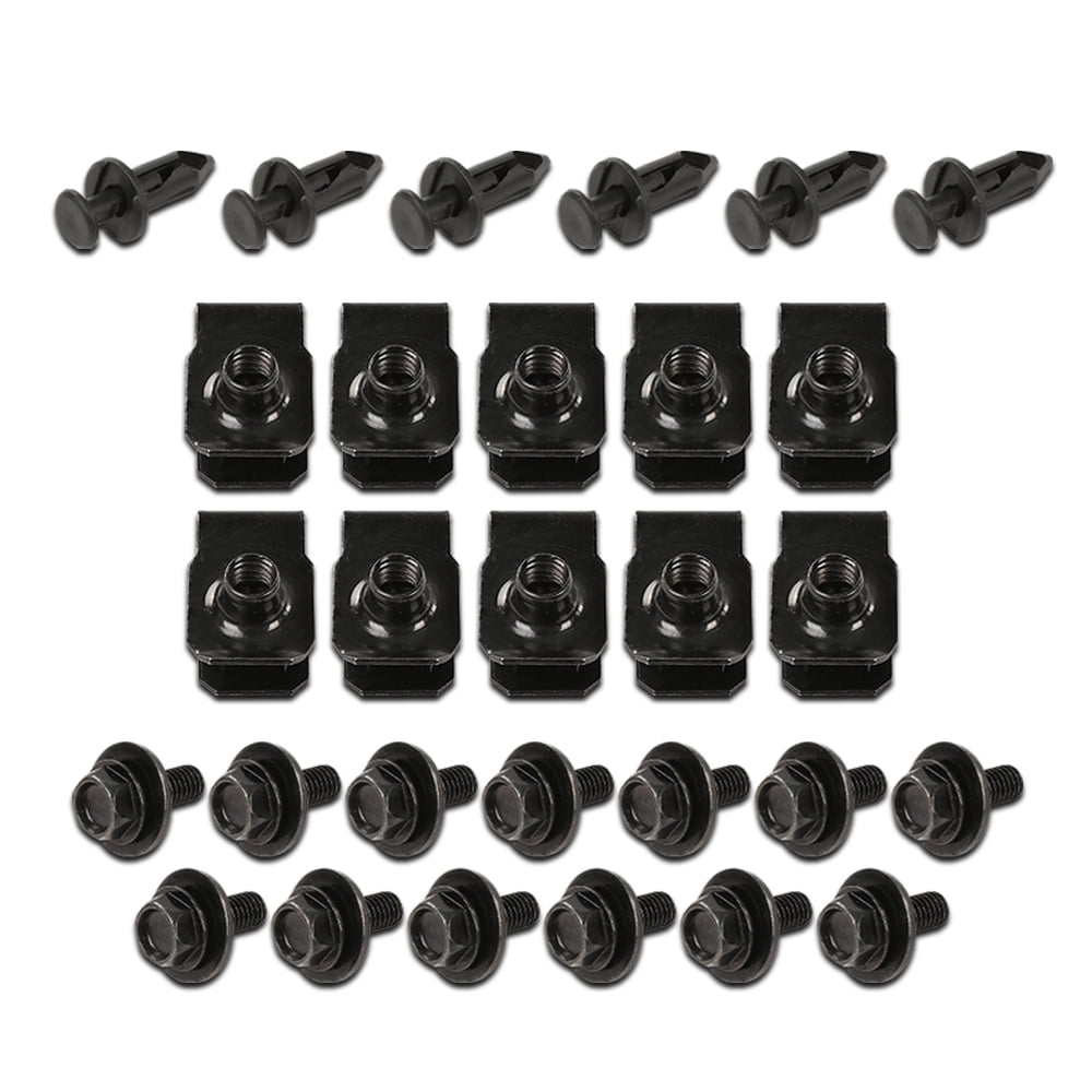 PIT66 Engine Splash Shield Body Bolts Screws, Fit for Nissan 350z 370z ...