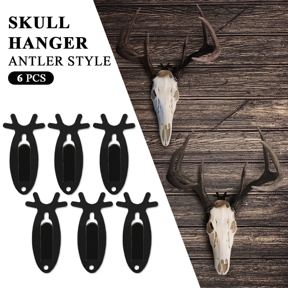 Unbranded, European Mount Skull Wall Hanger Hook, 6Pcs, Load-bearing 20 ...
