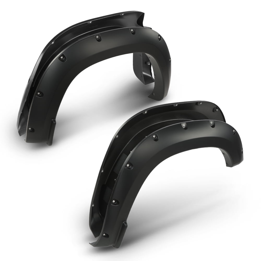 PIT66 Fender Flares Smooth Pocket Riveted Fit for Ram 1500 2WD/4WD 2019 ...