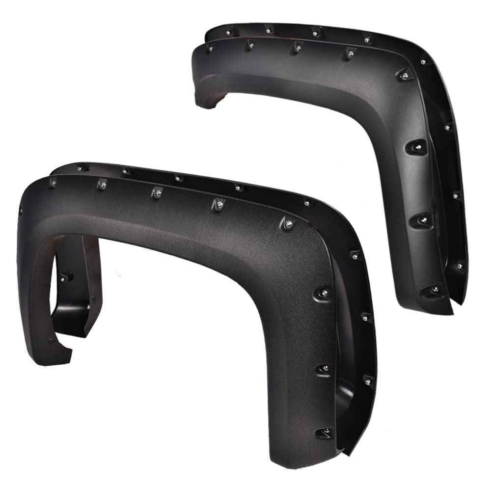 PIT66 Fender Protector Wheel Flares for TRUCKS, Fits 2007-2014 Chevy ...