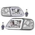 PIT66 Fit For 1997-2004 Ford F150 C STYLE LED Strip Headlights ...
