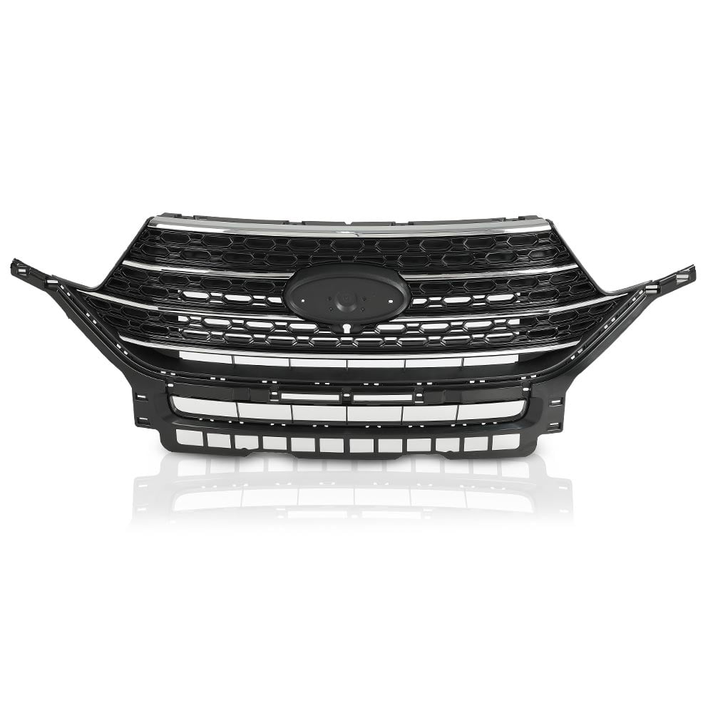 PIT66 Front Bumper Grille Grill Honeycomb Fit For 2020 2021 2022 Ford ...