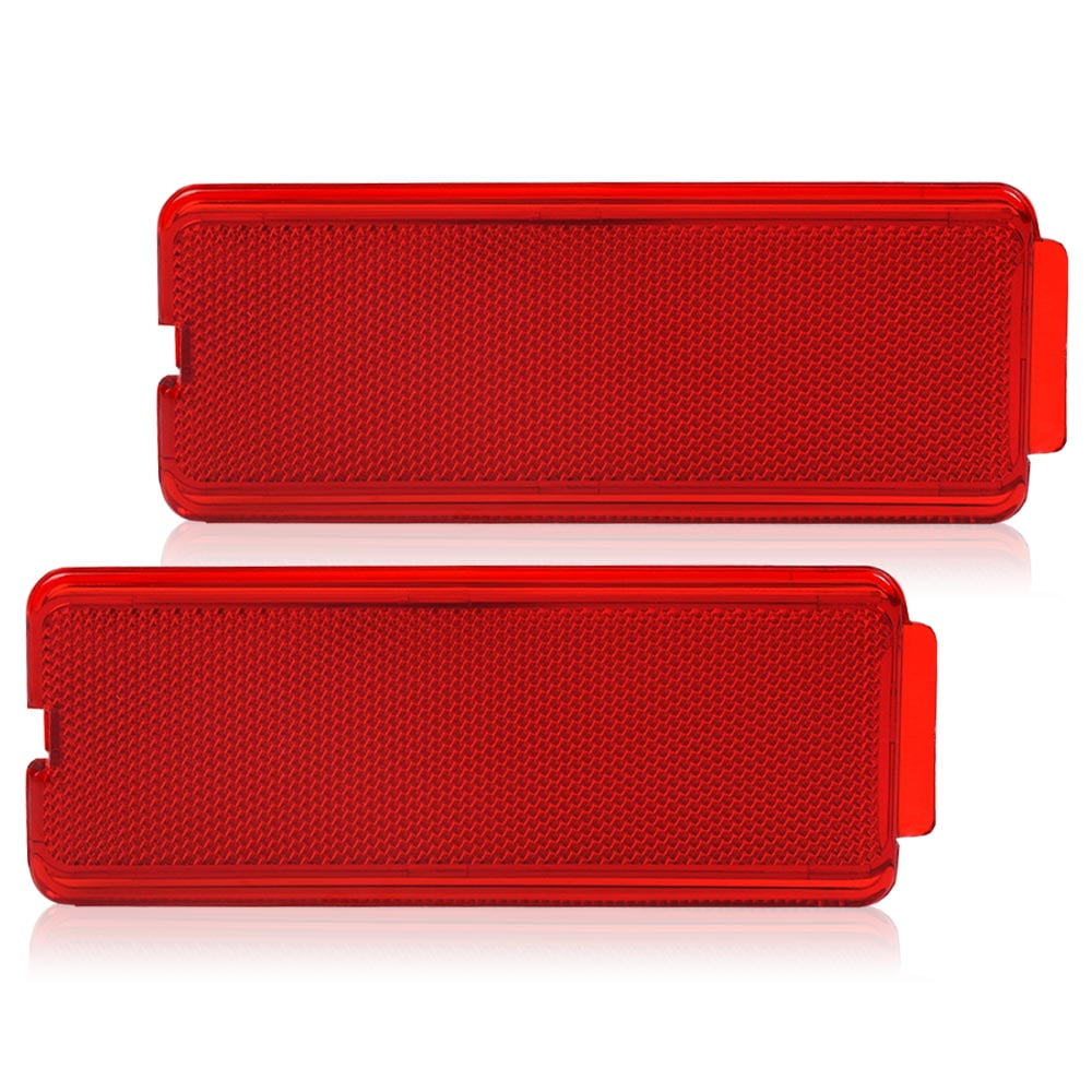 PIT66 Fit For 99-07 Ford Super Duty F250-F450 Rear Door 2pcs Red Panel ...