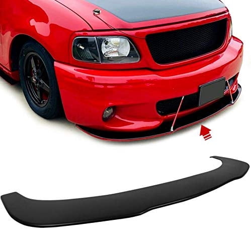 PIT66 Front Bumper Lip Flat Splitter Plate Under Panel Diffuser Fit For ...