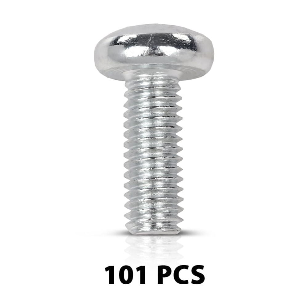 PIT66 Fit for LICENSE PLATE SCREWS FOR TOYOTA/HONDA/LEXUS (100 Pcs ...