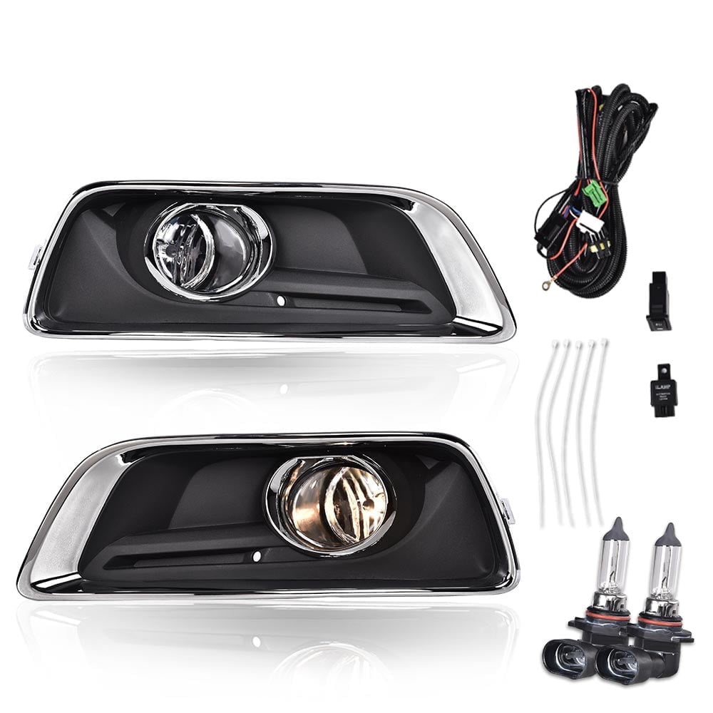 PIT66 Fog Lights Driving Bumper Lamps Fit For 2013-2015 Chevy Malibu ...