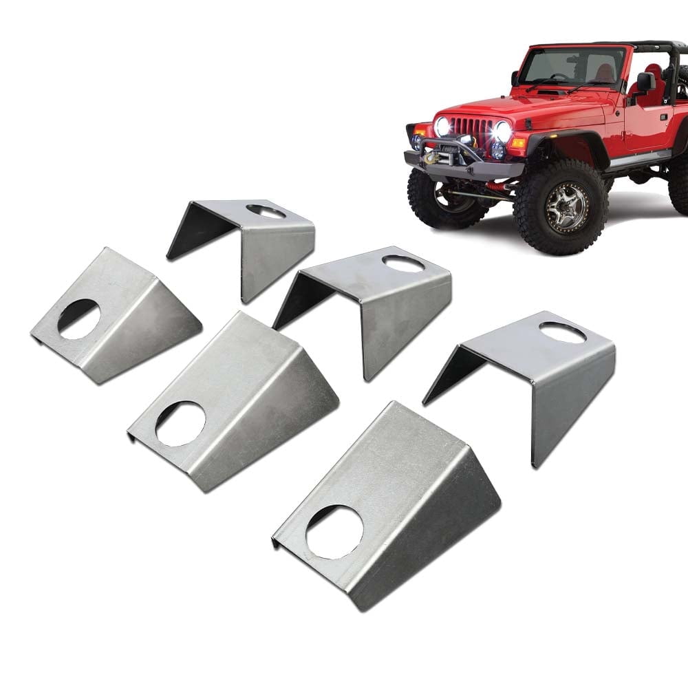 PIT66 Frame Rust Repair Frame To Body Mount Bracket 6Pc Fit For Jeep ...