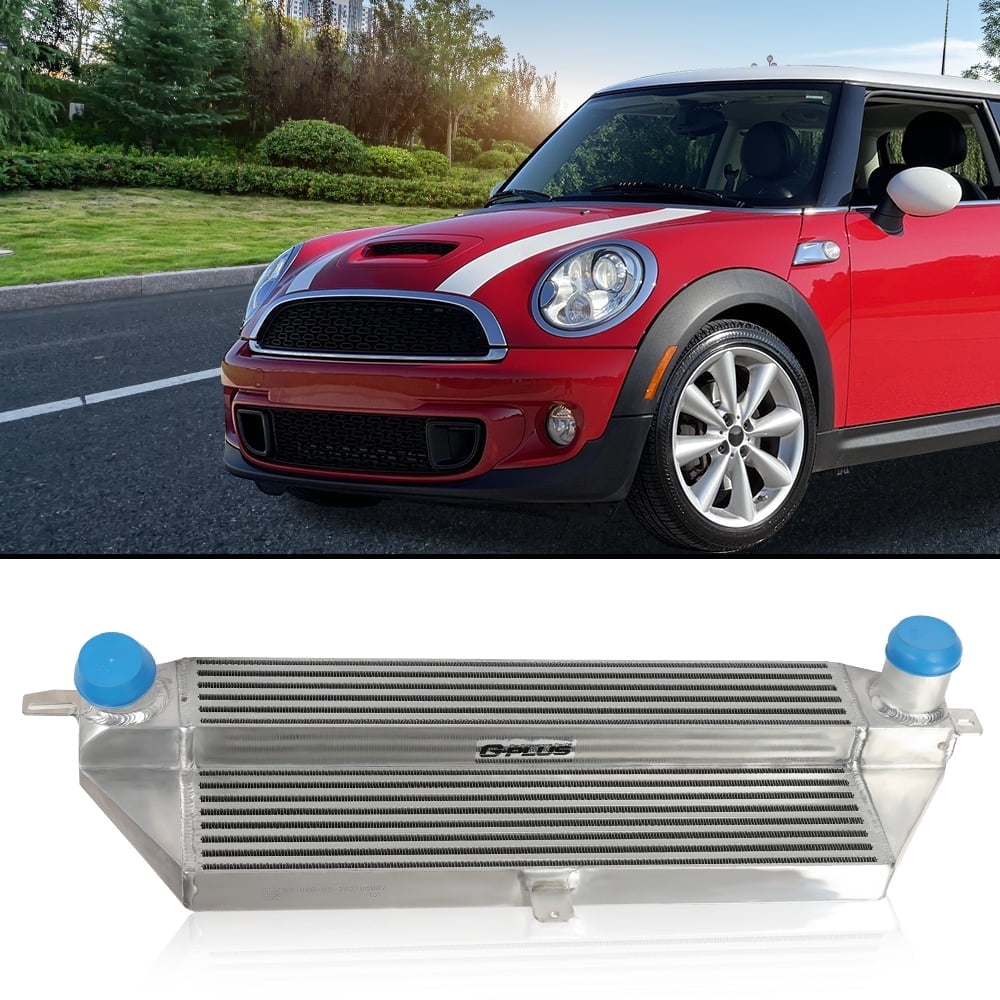 PIT66 Front Aluminum Mount Turbo Intercooler Kit Compatible Silver High ...