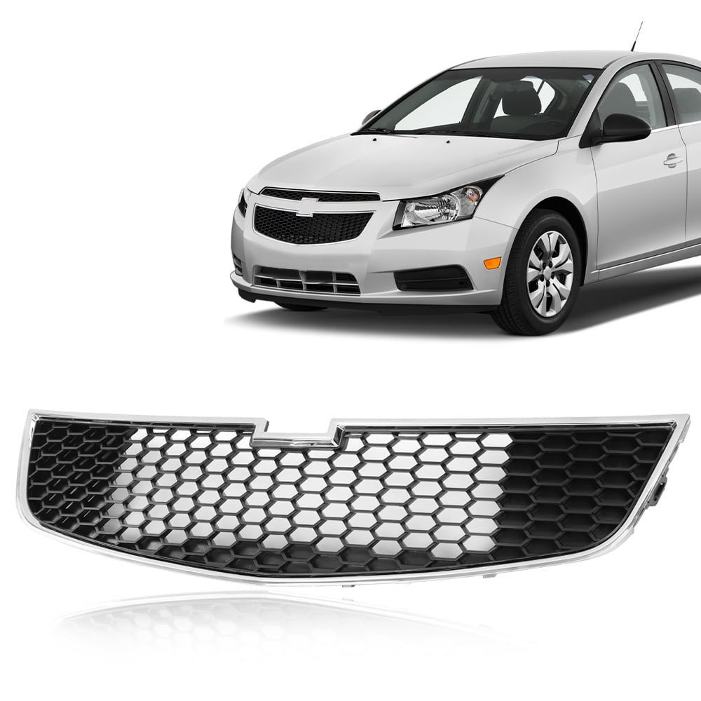 PIT66 Front Bumper Bottom Grille Grill Middle/Lower Fit For 2011-2014 ...