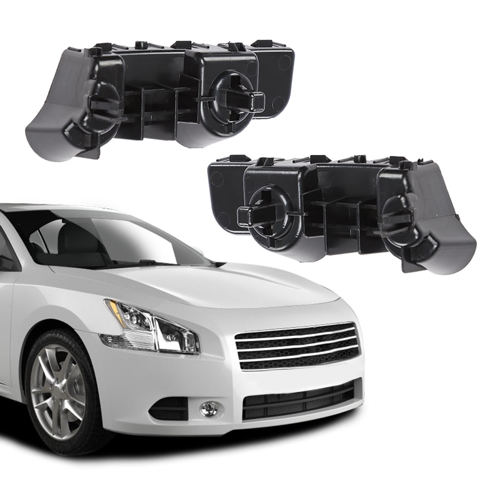 PIT66 Front Bumper Brackets Left & Right Side Fit For 2009-2015 Nissan ...