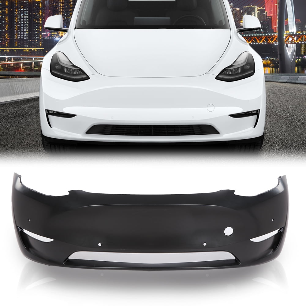 PIT66 Front Bumper Cover Panel with Park Sensor Hole Fit for Tesla ...