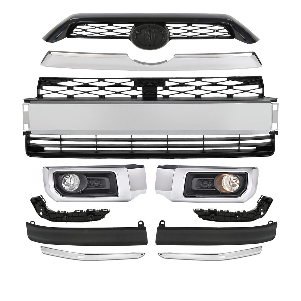 PIT66 Front Bumper Grille Assembly Body Kits Fit for Toyota 4Runner ...
