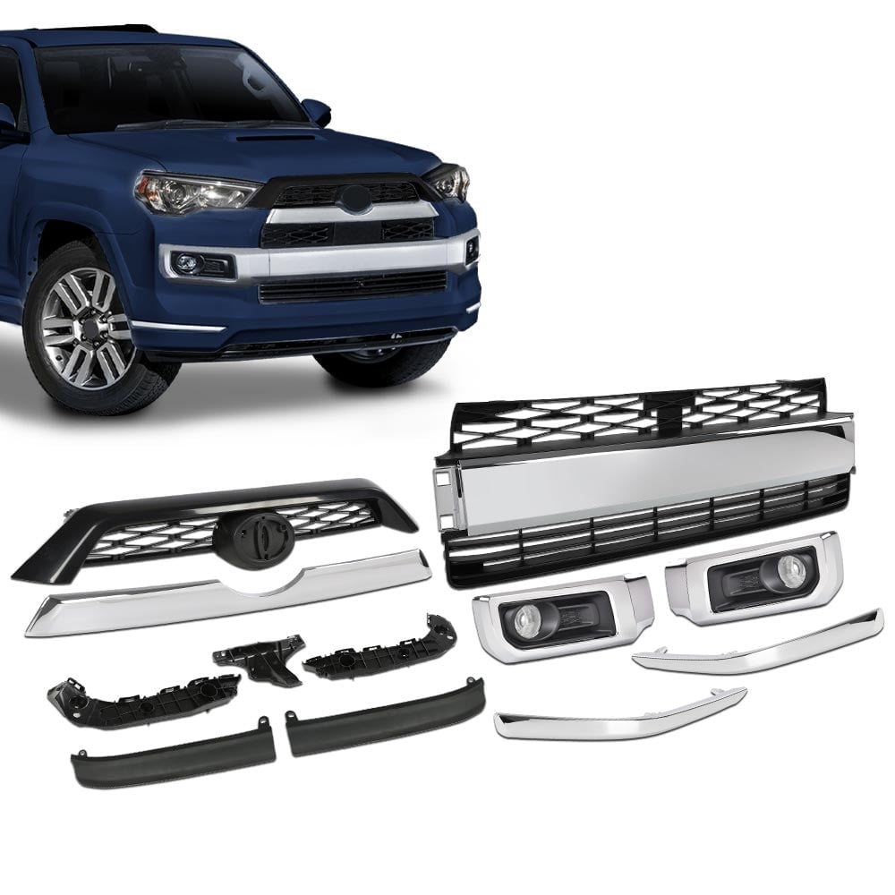 PIT66 Front Bumper Grille Assembly Body Kits Fit for Toyota 4Runner ...