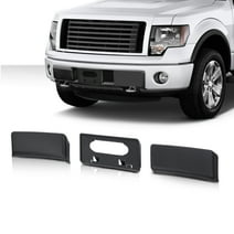 Red Hound Auto Front Bumper Guards Pads & License Plate Tag Bracket Set ...