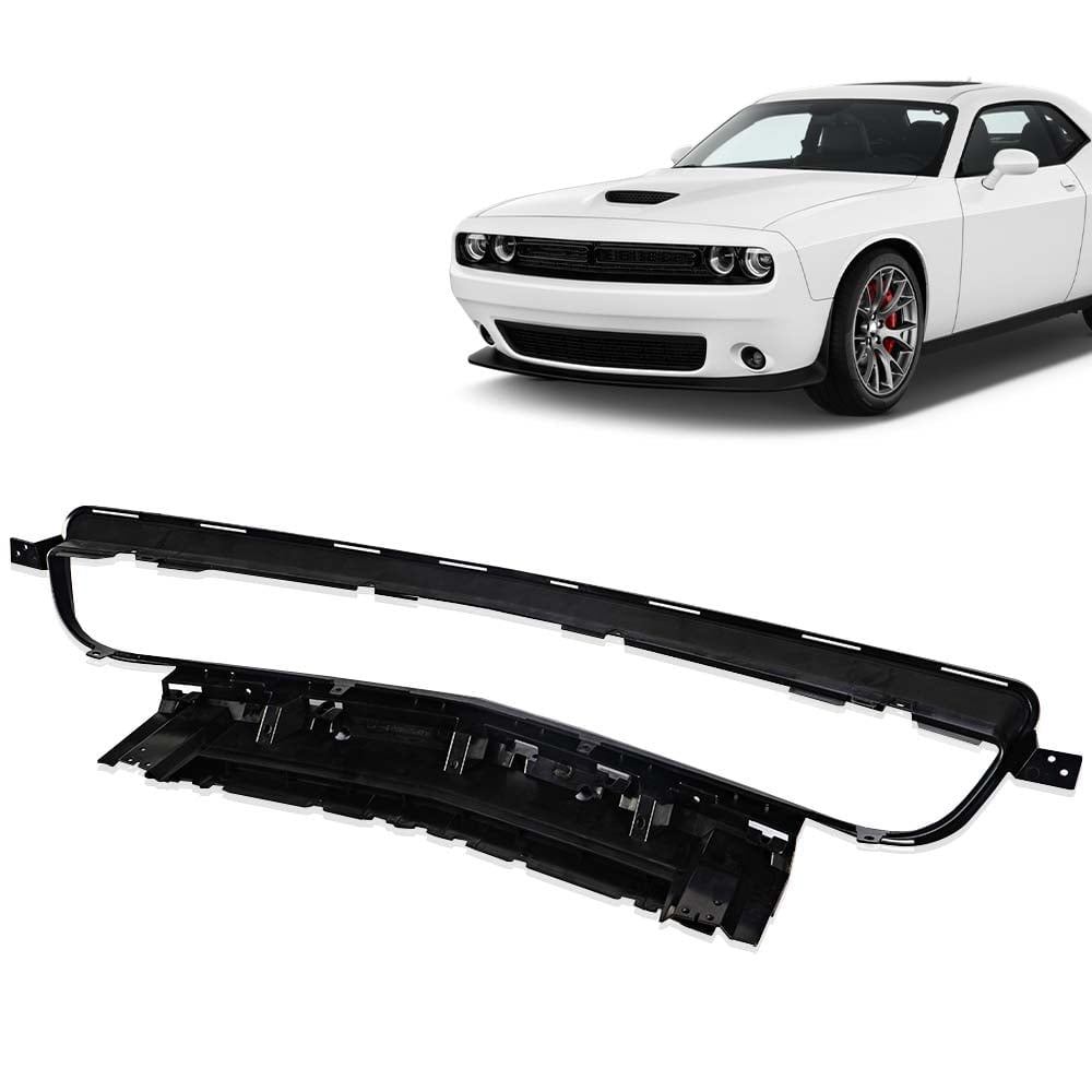 PIT66 Front Bumper Lower Grille Grille Assembly Replacement Black, Fit ...