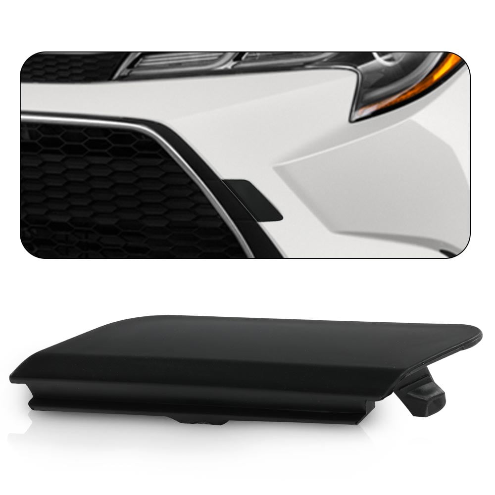 PIT66 Front Bumper Tow Eye Hook Cover Cap Fit For 2020-2021 Toyota ...