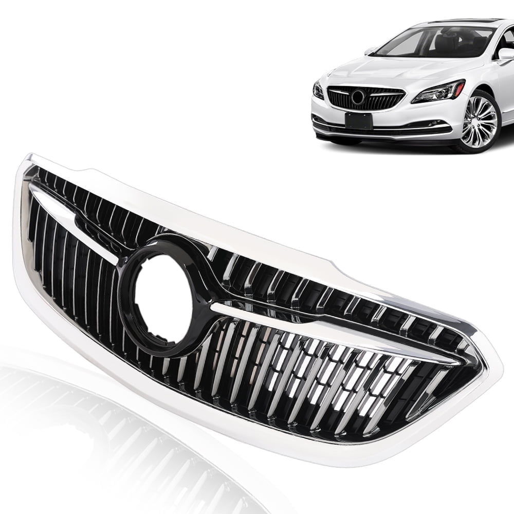 Front Bumper Upper Grille Grill Fit For 2017 2018 Buick LaCrosse 4-Door ...