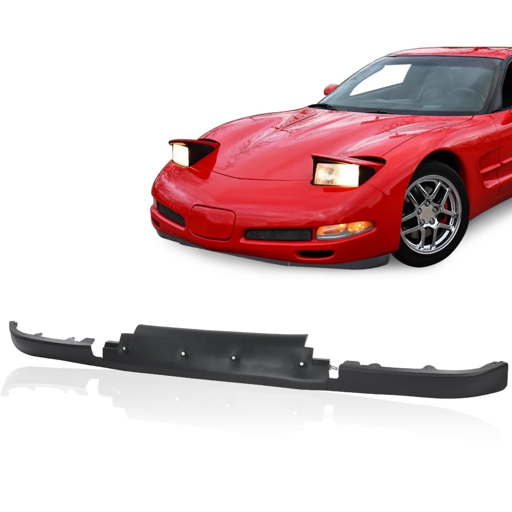 PIT66 Front Lower Spoiler Air Dam Bundle W/Side Support fit for Chevy ...