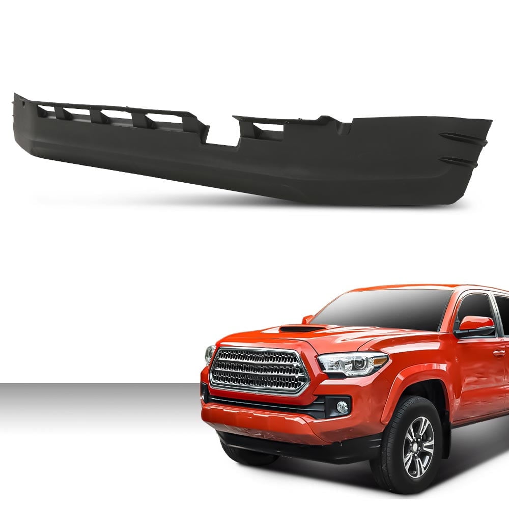 PIT66 Front Lower Valance Spoiler Apron Air Dam Deflector Black Fit for ...