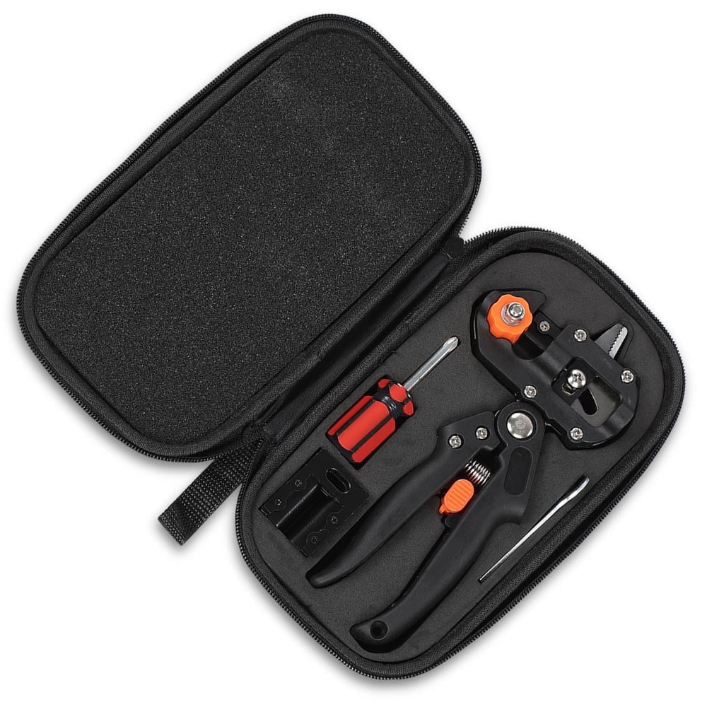 PIT66 Garden Tree Grafting Knife Cutting Tool Kit Pruning Pruner Shears ...