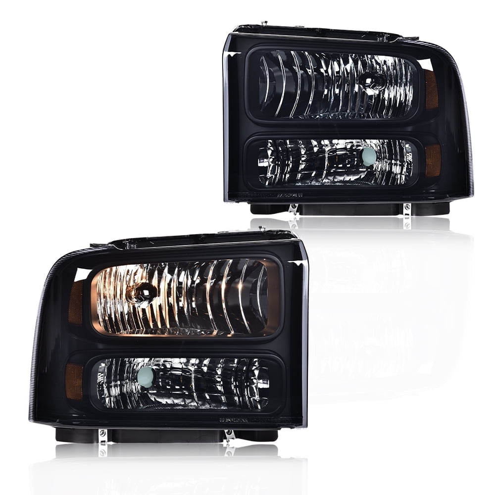PIT66 Headlights Assembly Fit for 1999-2004 Ford Super Duty F250 F350 ...