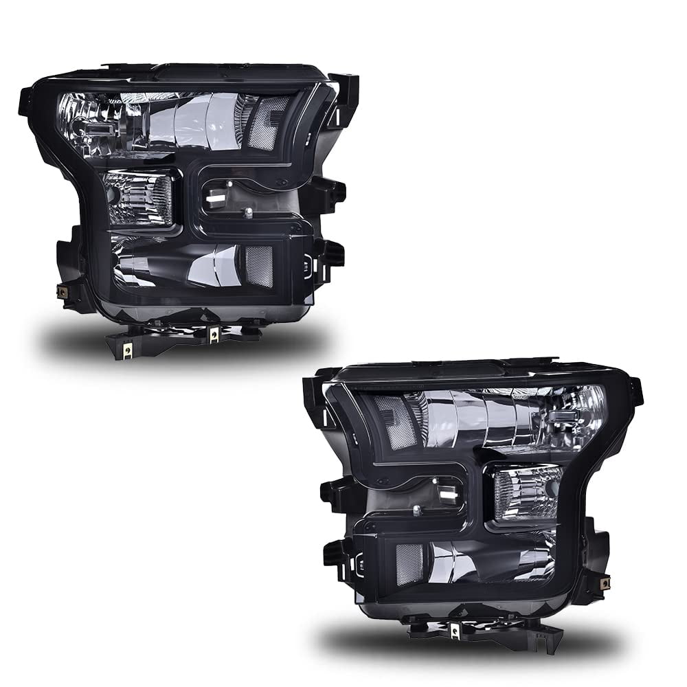 PIT66 Headlights, Fit for 2015 2016 2017 Ford F-150 F150 Replacement ...
