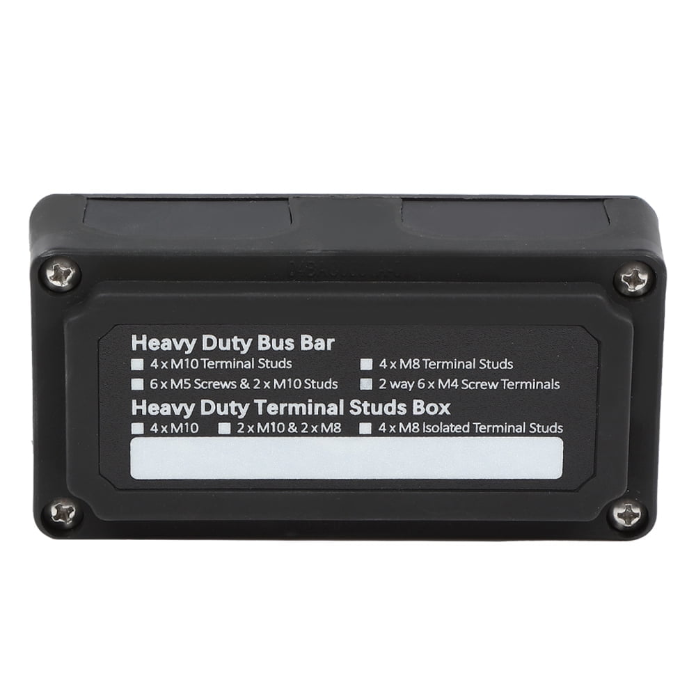PIT66 Heavy Duty Bus Bar 12V Terminal Ground Power Distribution ...