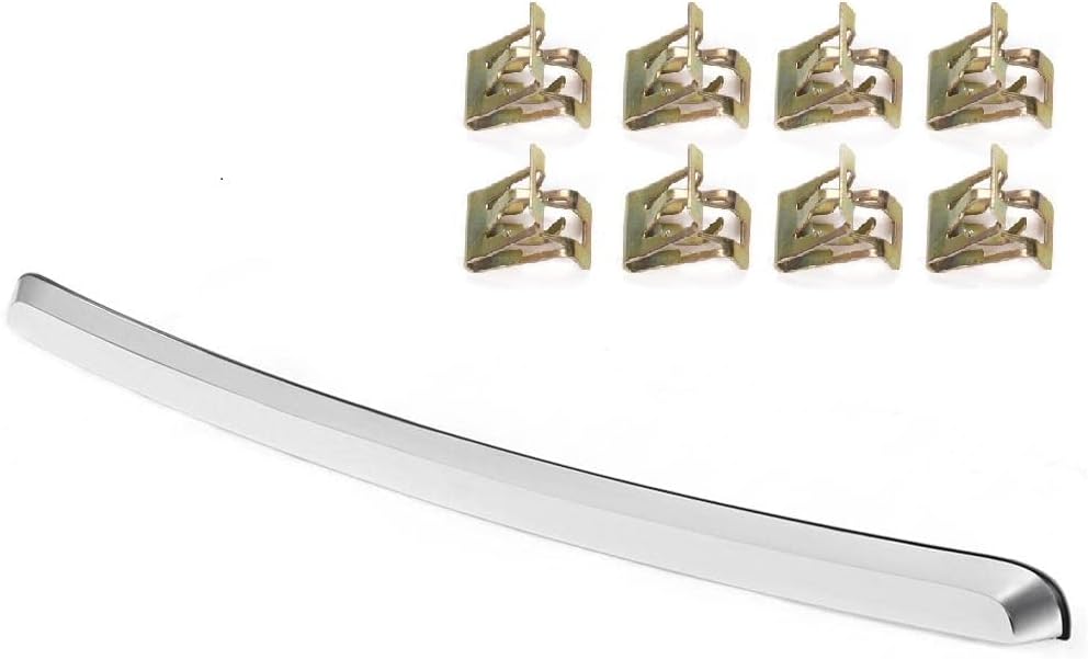 PIT66 Hood Molding Trim Moulding, Compatible with GMC Sierra 1500, GM ...