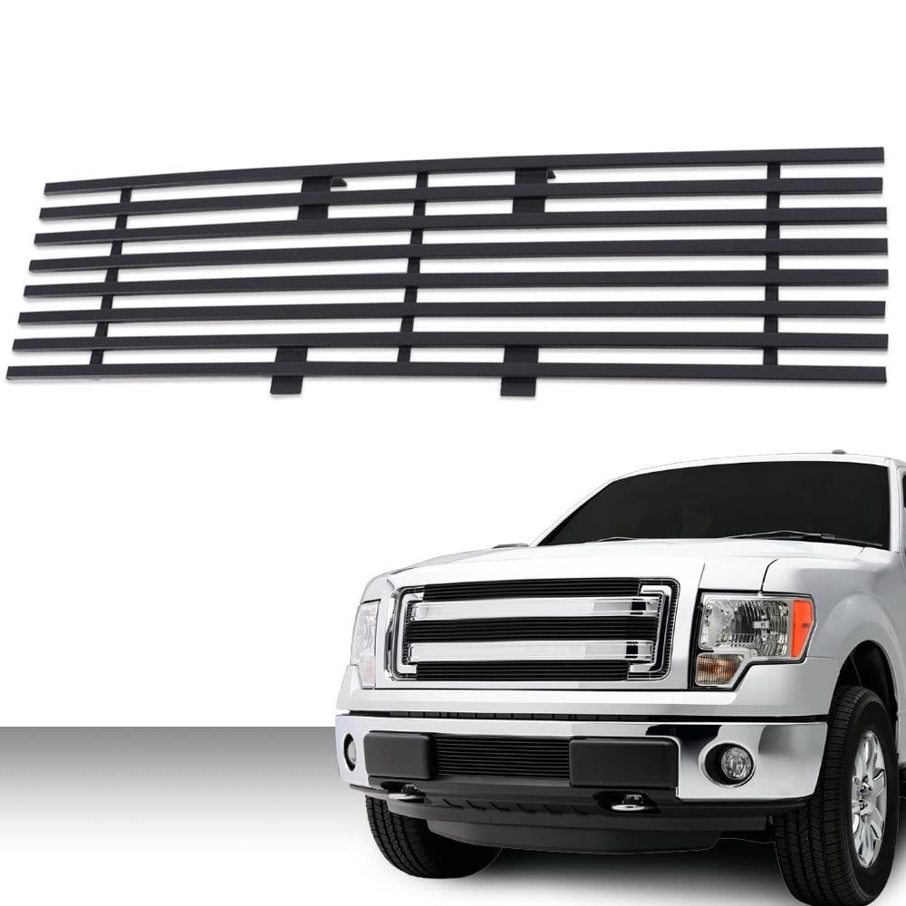 PIT66 Insert Lower Bumper Billet Grille Grill Fit For 09-14 Ford F150 F ...