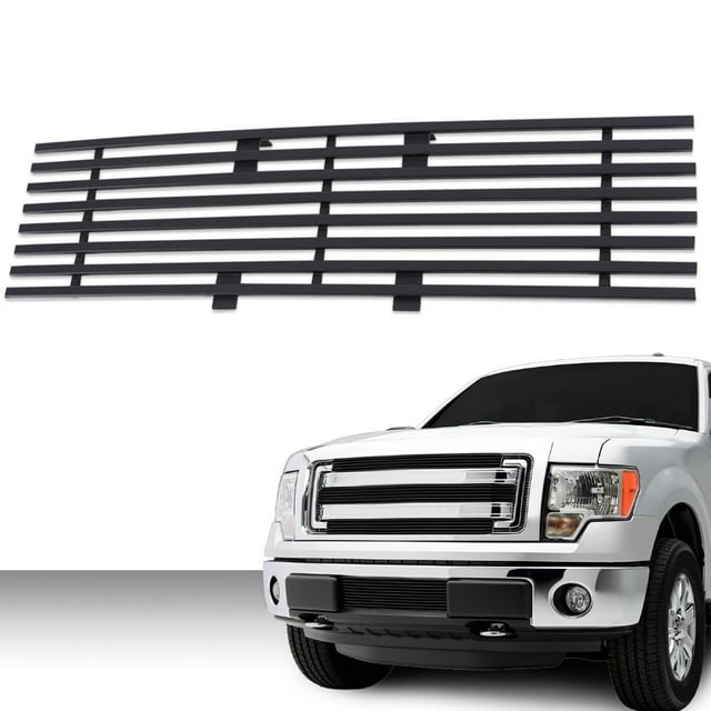 PIT66 Insert Lower Bumper Billet Grille Grill Fit For 09-14 Ford F150 F ...