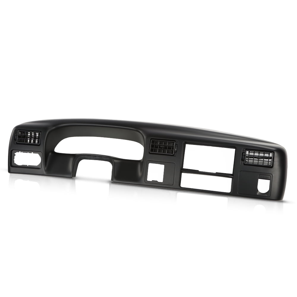 PIT66 Instrument Cluster Dash Trim Bezel 4x4 w/Hole Black Fit for Ford ...