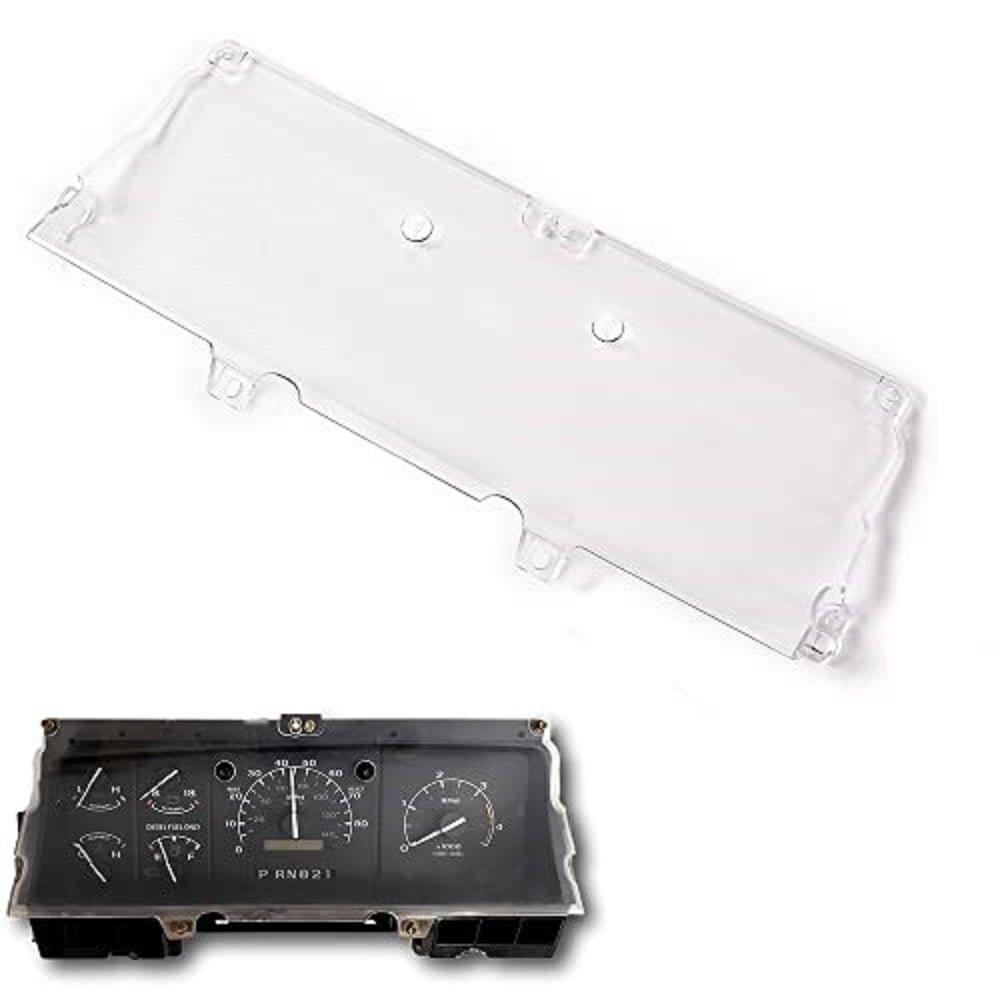 PIT66 Instrument Gauge Dash Cluster Lens Cover Fit for 1992-1996 Ford ...