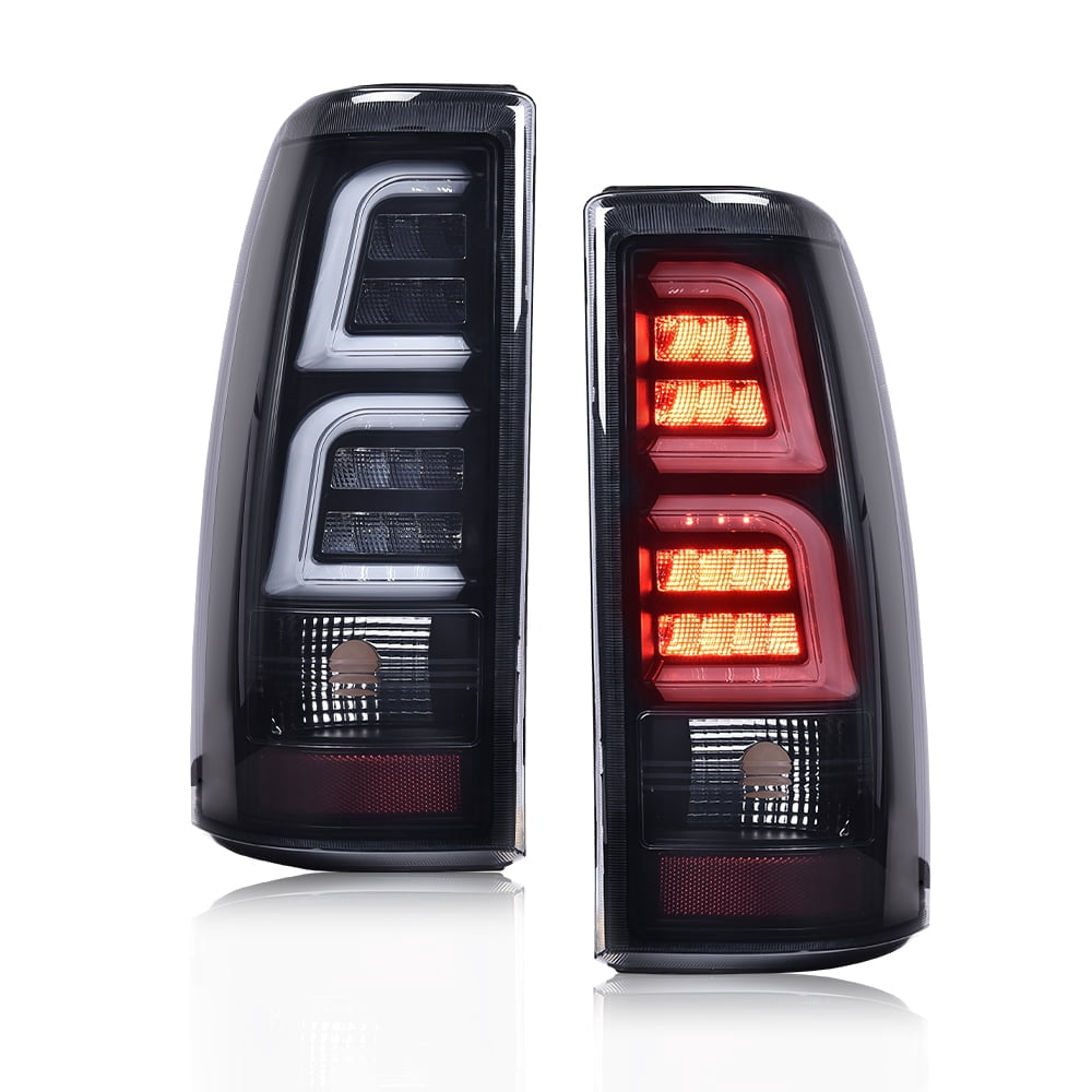 PIT66 LED Tube Tail Lights Brake Lamps Fit for Chevy Silverado 1500 ...
