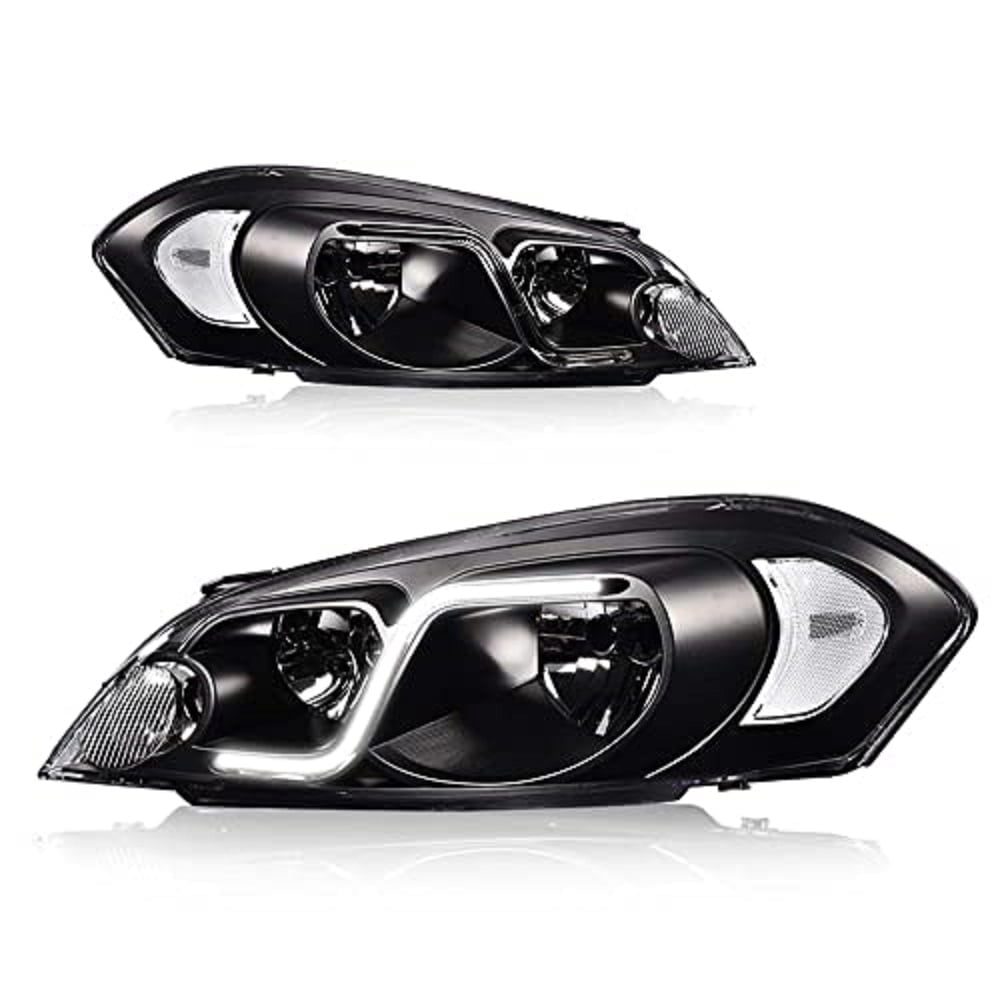 PIT66 Led Headlight, Fit for 06-13 Chevy Impala /14-16 Chevrolet Impala ...