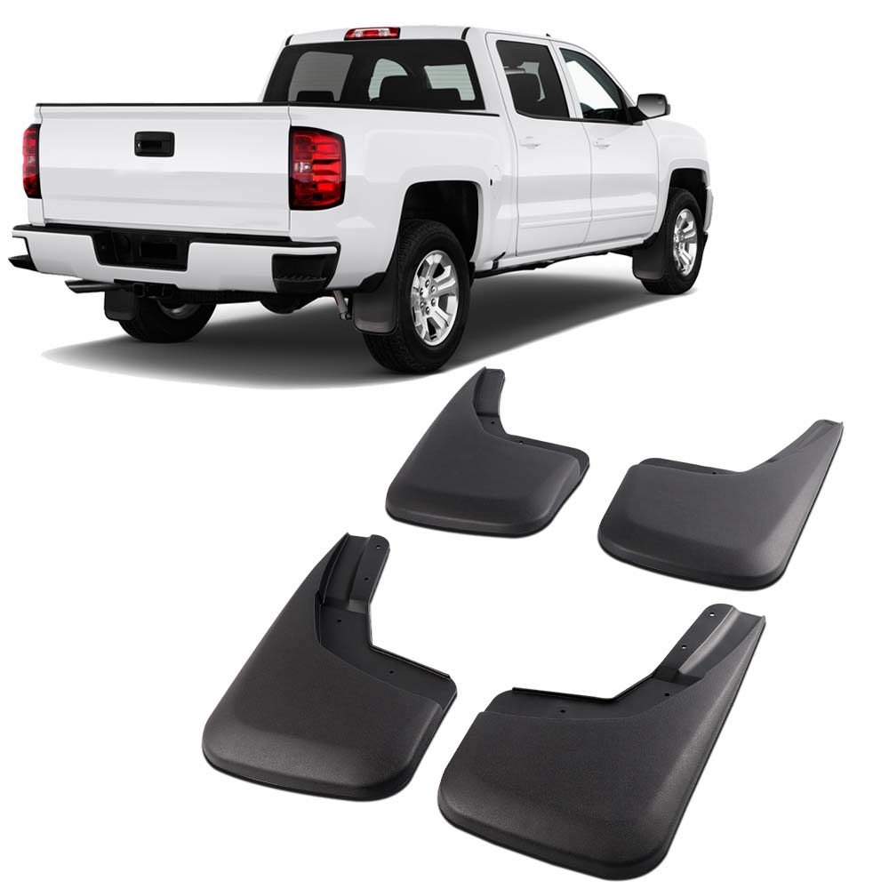 Go Industries - D70730SET - Dually Mud Flap Set - Diamond Tread Set ...