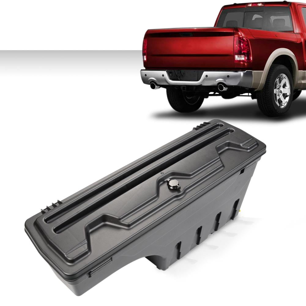 PIT66 Lockable Truck Bed Toolbox Storage, Fit for 2002-2018 Dodge Ram ...