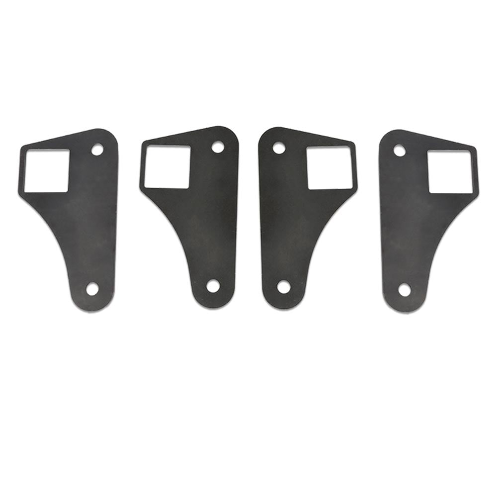 PIT66 Parallel 4 Link Tabs 2" Square Tubing Air Ride Brackets Ladder ...