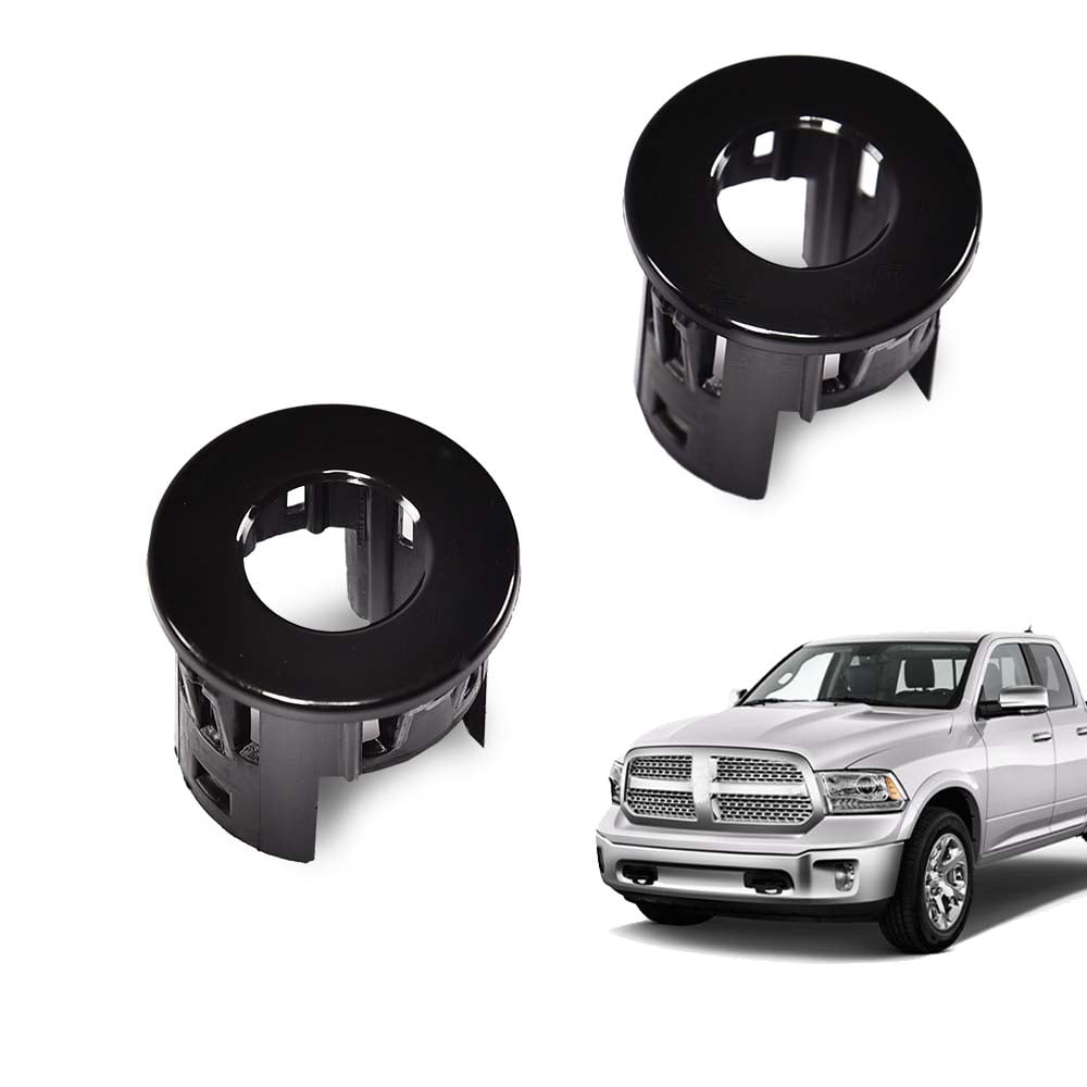 PIT66 Parking Assist Outer Sensor Bezels, Fit for 14-18 Dodge Ram 1500/ ...