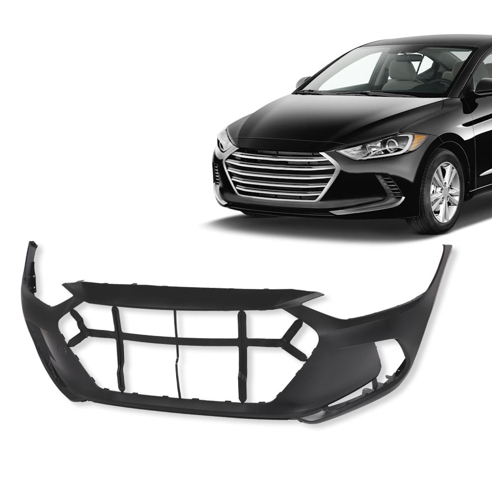 PIT66 Primered Front Bumper Cover Fit for Hyundai Elantra Sedan 2017 ...