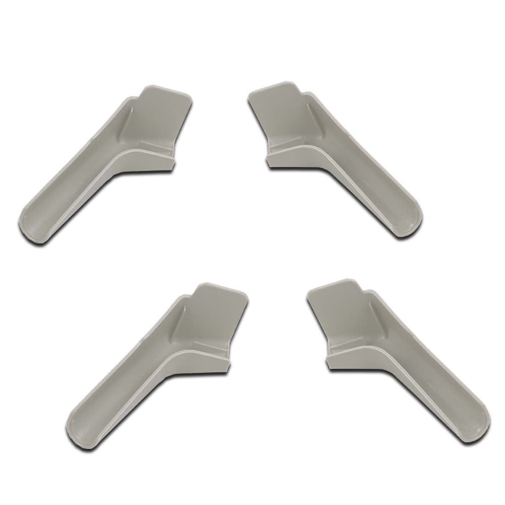 PIT66 Left and Right Gray Rain Gutter Spout Long Version - Walmart.com