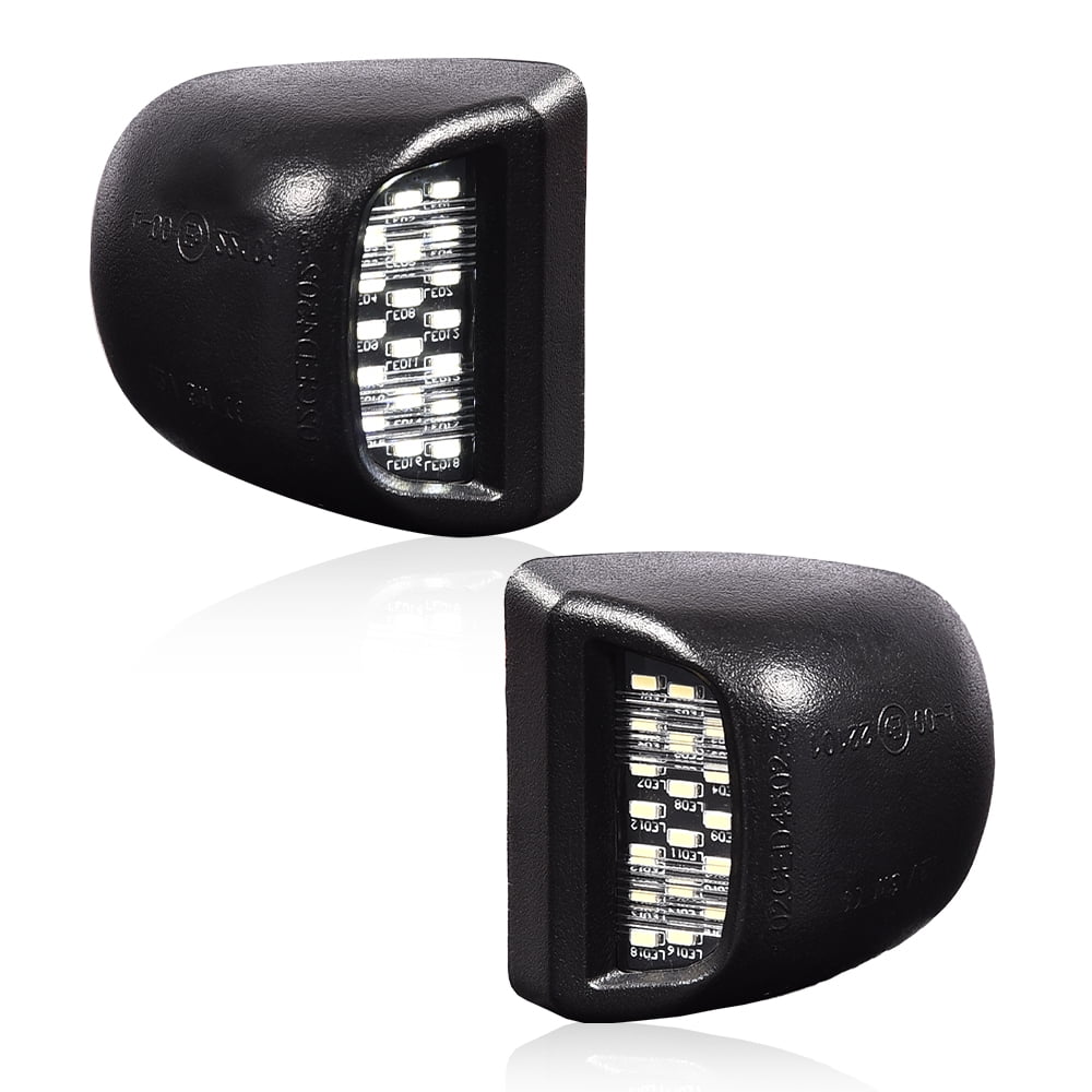 PIT66 Rear LED License Plate Light Housing Fit for 1999-2013 GMC Sierra ...